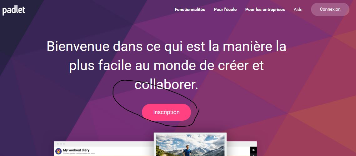 Tuto pour réaliser un padlet